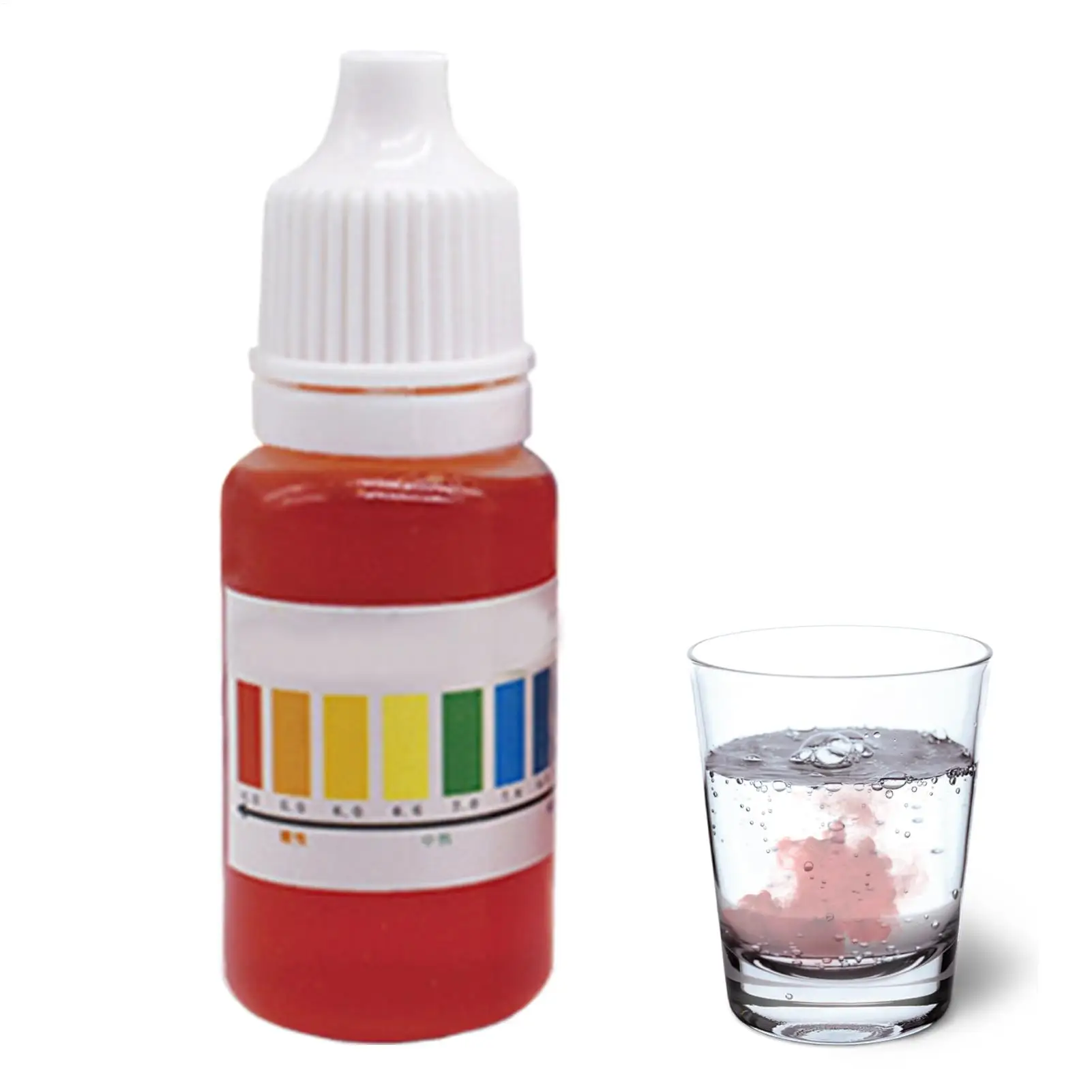10ml agente indicador de teste de ph reagente de ph gotas de teste ...