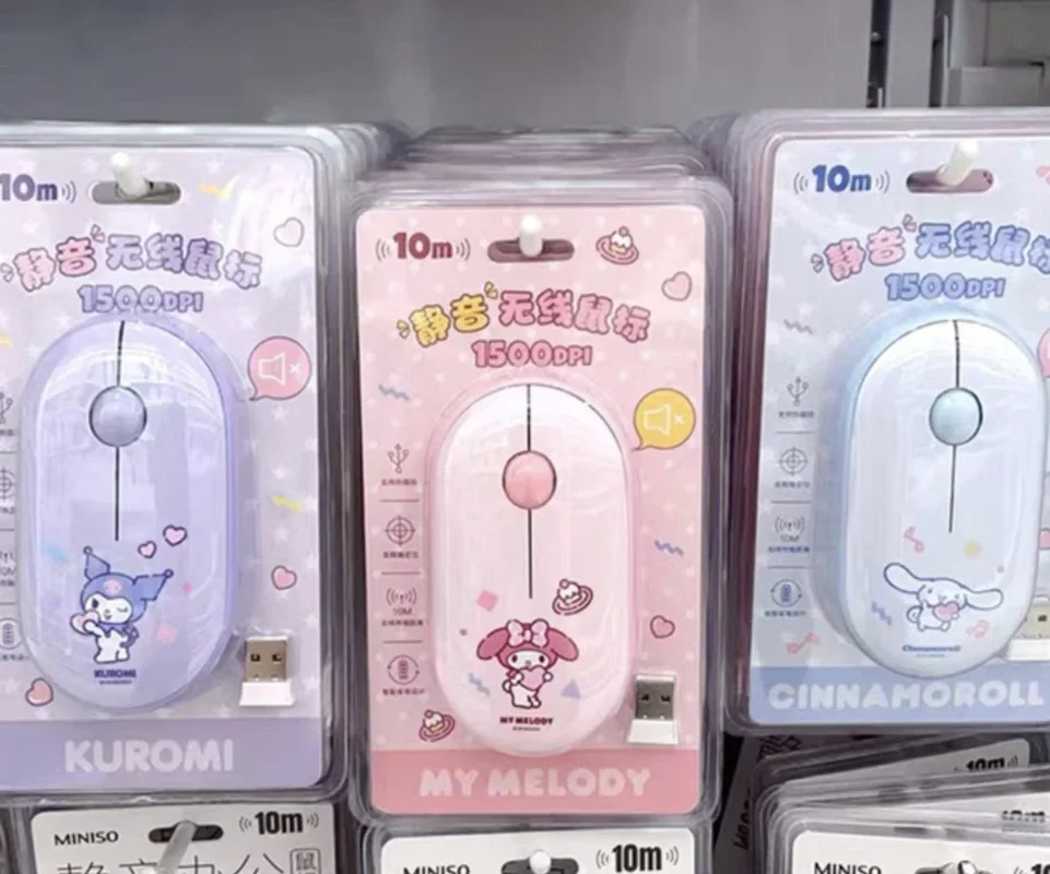 Miniso-Sanrio-rat-n-silencioso-inal-mbrico-perif-rico-de-Anime ...