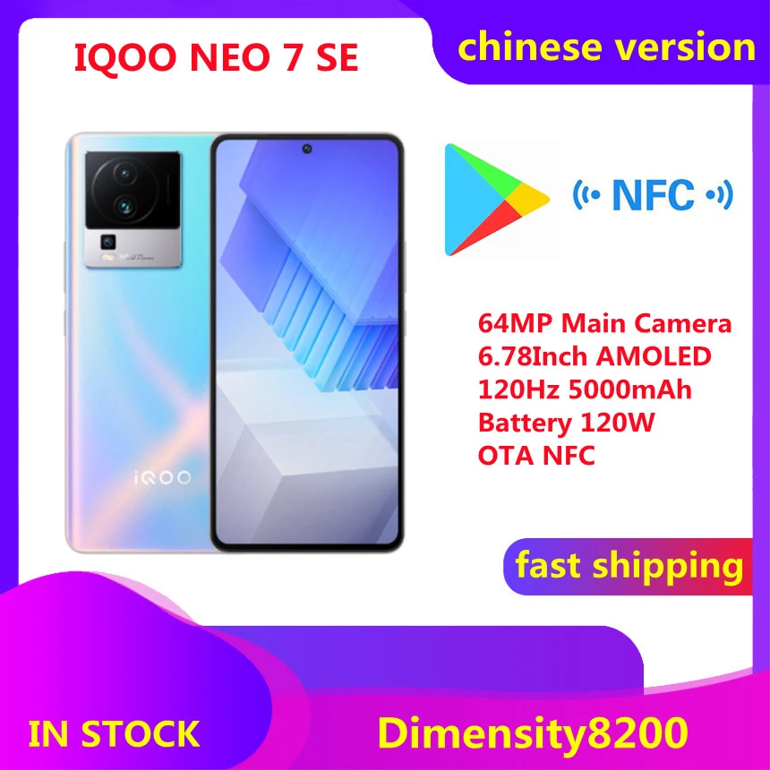 Smartphone Vivo Iqoo Neo 7 | Mobile Phone Original Vivo | Smartphones Iqoo Neo 7 Se - Mobile ...