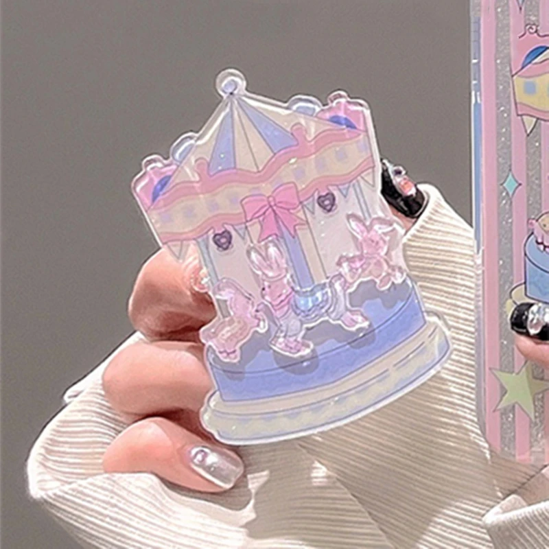 Cute Rotatable Rabbit Cartoon Bunny Animal Support For iPhone 14 13 ...