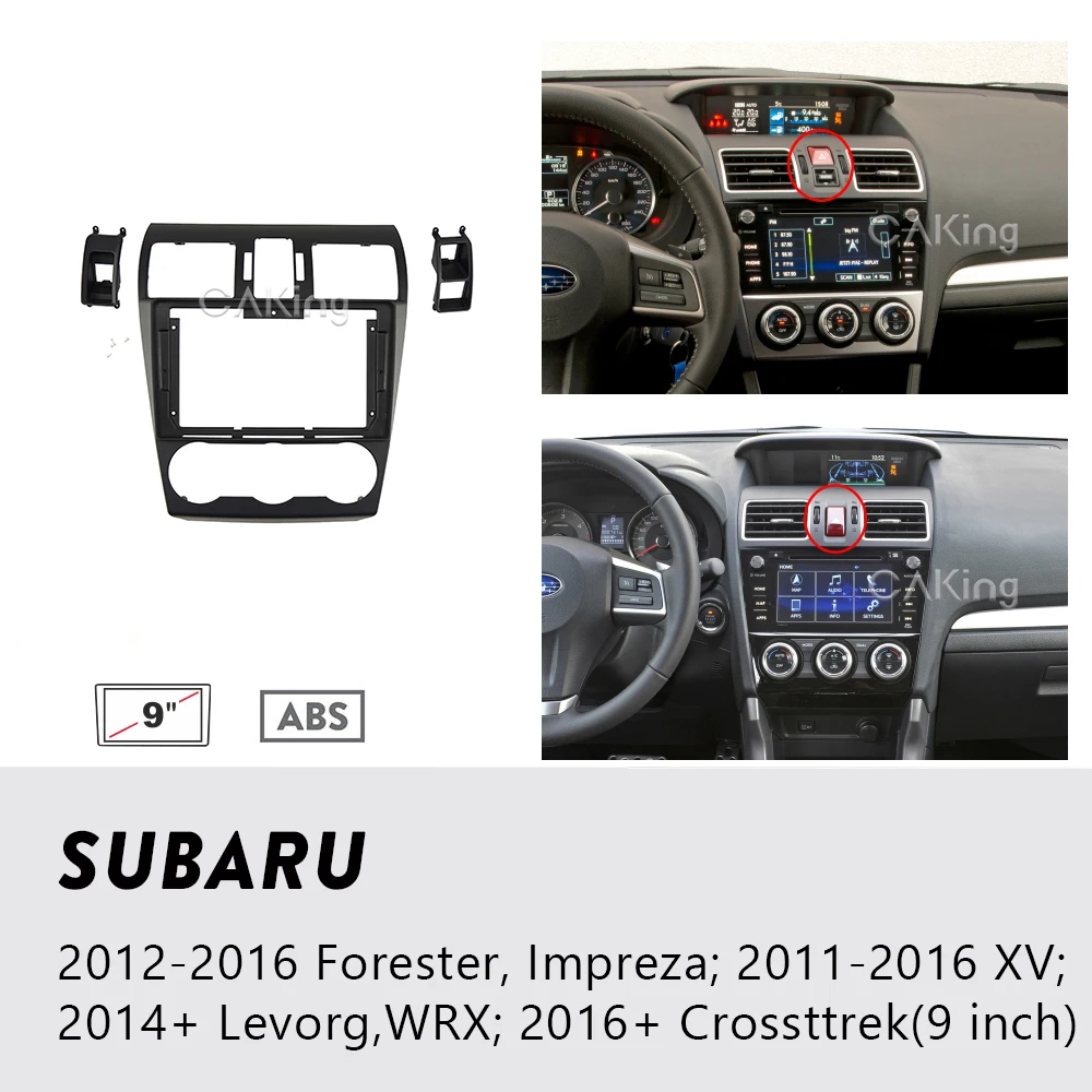 7-9-inch-Car-Radio-Facia-for-SUBARU-FORESTER-2015-2018-IMPREZA-XV-2015 ...
