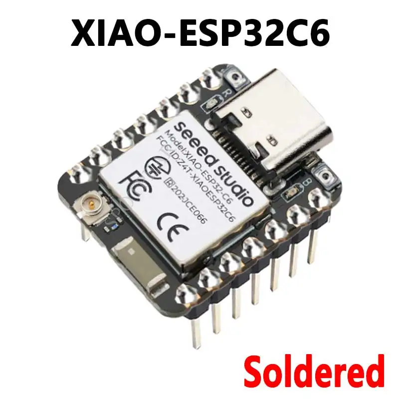 Esp32 C6 Zigbee Seeed XIAO ESP32-C6, Wi-Fi 6, BLE 5.0, Zigbee, Thread Seeed Studio Xiao Esp32-c3