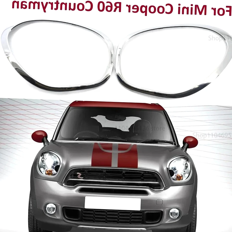 New!For MINI Cooper R60 Countryman S ALL4 11-16 Chrome Headlight Ring ...