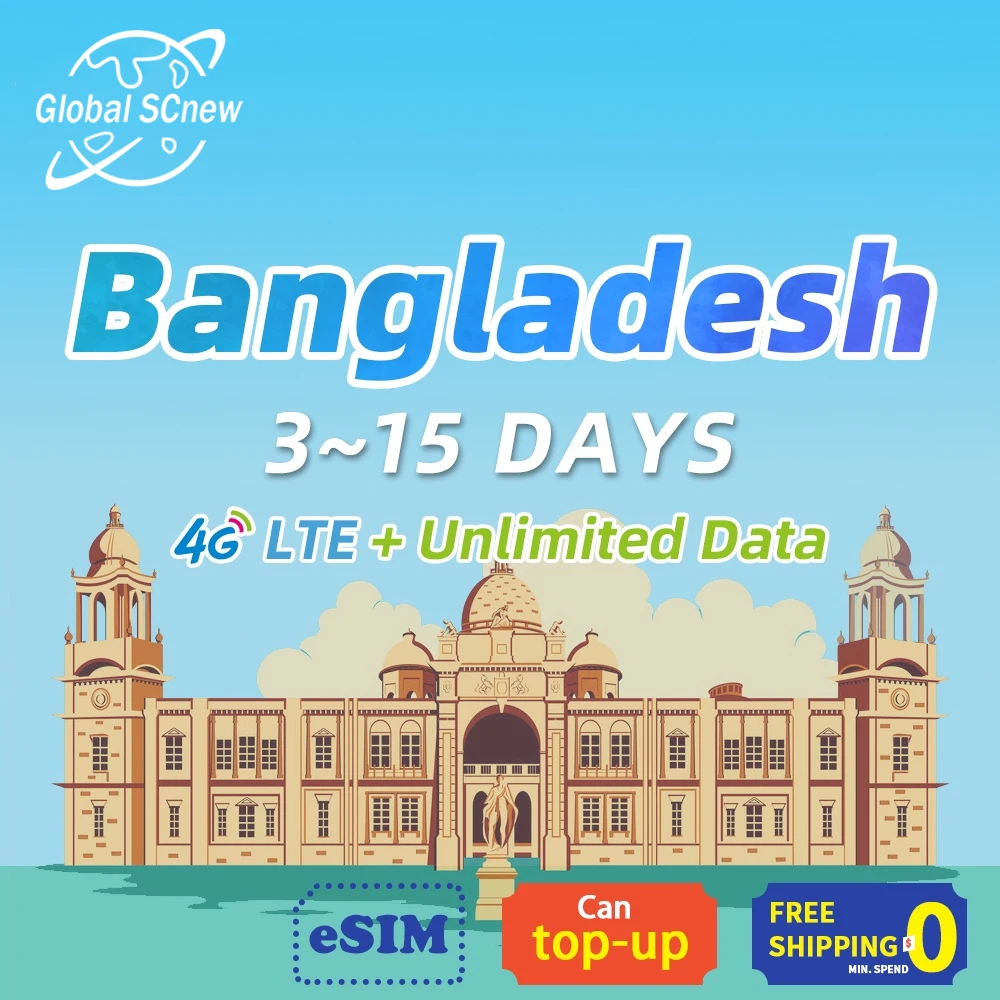 Bangladesh-SIM-card-3-15-Days-4G-High-Speed-unlimited-data-Prepaid-Sim ...