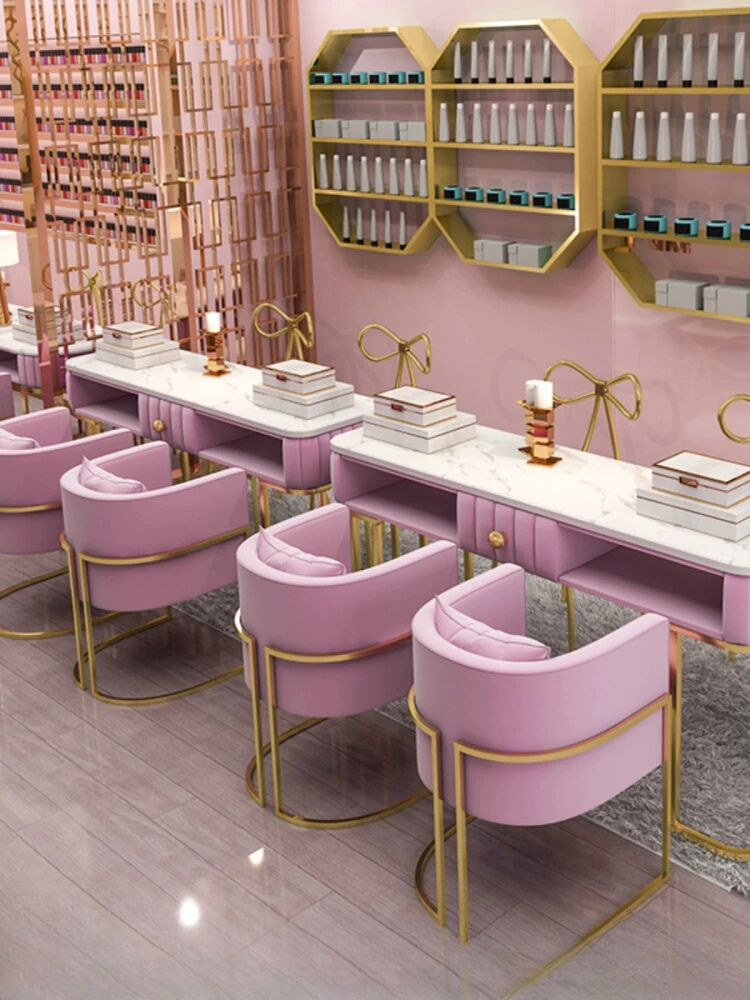 Nail-Artist-Nordic-Nail-Table-Luxury-Marble-Tabletop-Manicure-Table ...