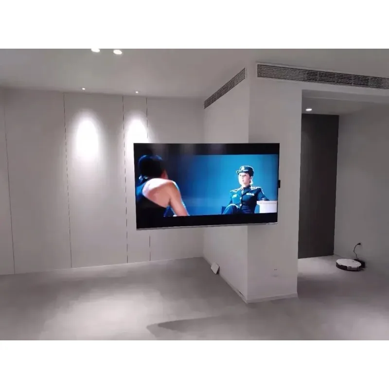 32-85inch motorized Electric swing arm Full motion TV wall mount smart ...