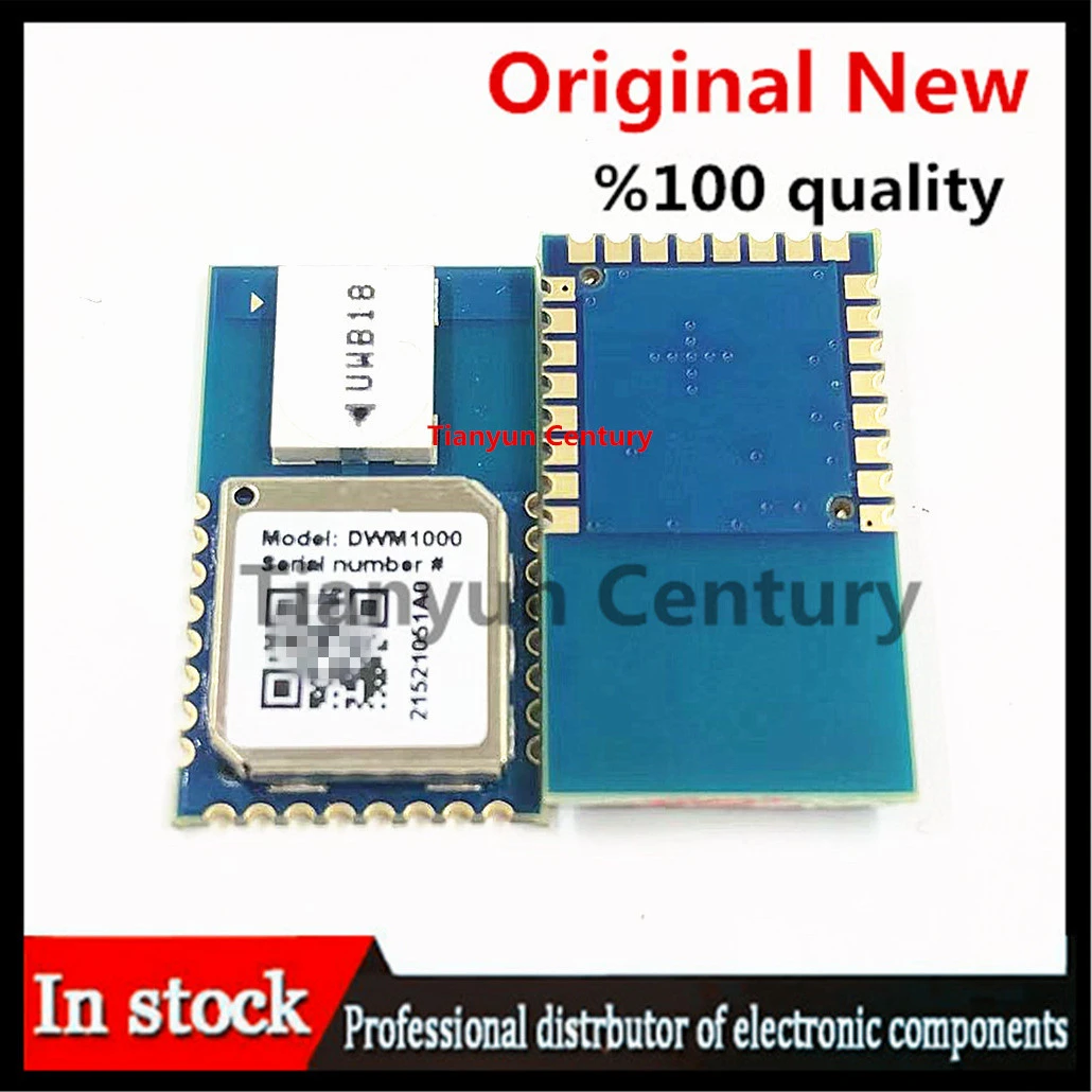 (1piece)DWM1000 BU01 UWB Indoor Position Module DW1000 3.3V High Precision Ultra Wide Ranging ...
