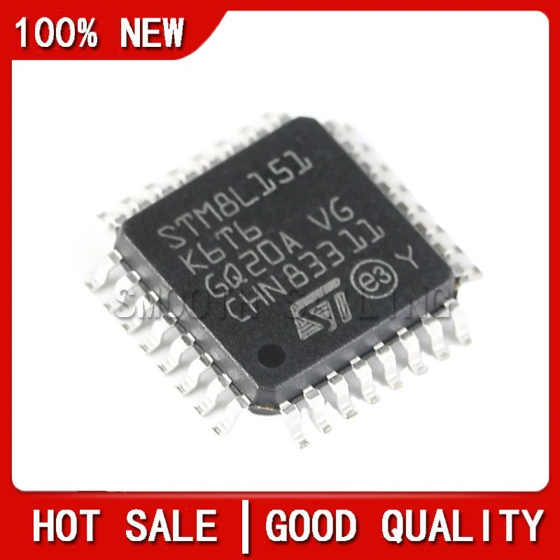 Memoria flash STM8L151K6T6 Original, LQFP 32, 16MHz/32KB, microcontrolador MCU de 8 bits, 1 ud ...
