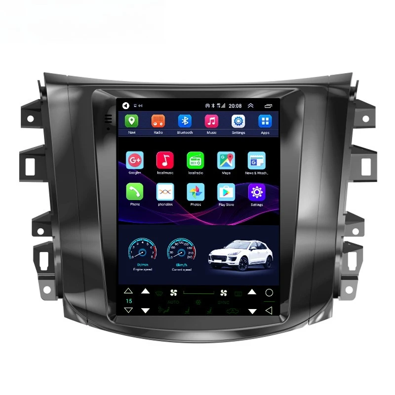 Vertical screen smart car audio and video Android GPS large screen ...