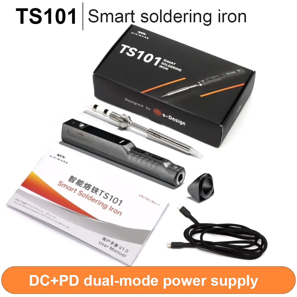 Original Ts101 Mini Usb Electric Soldering Iron Adjustable Temperature ...