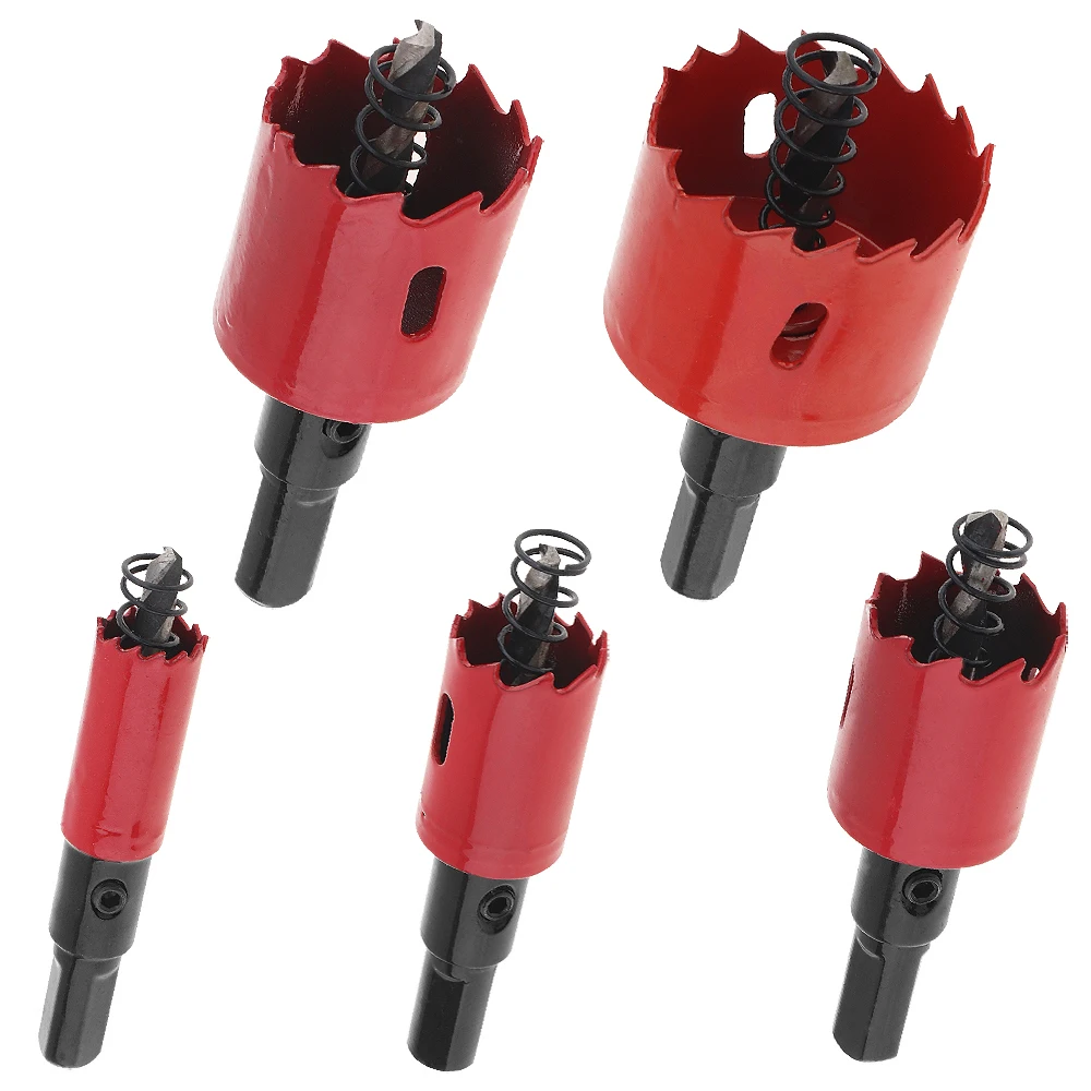 5pcs-set-M42-Bi-metal-Hole-Saw-Cutting-Kit-Metal-Wood-Drilling-Hole ...