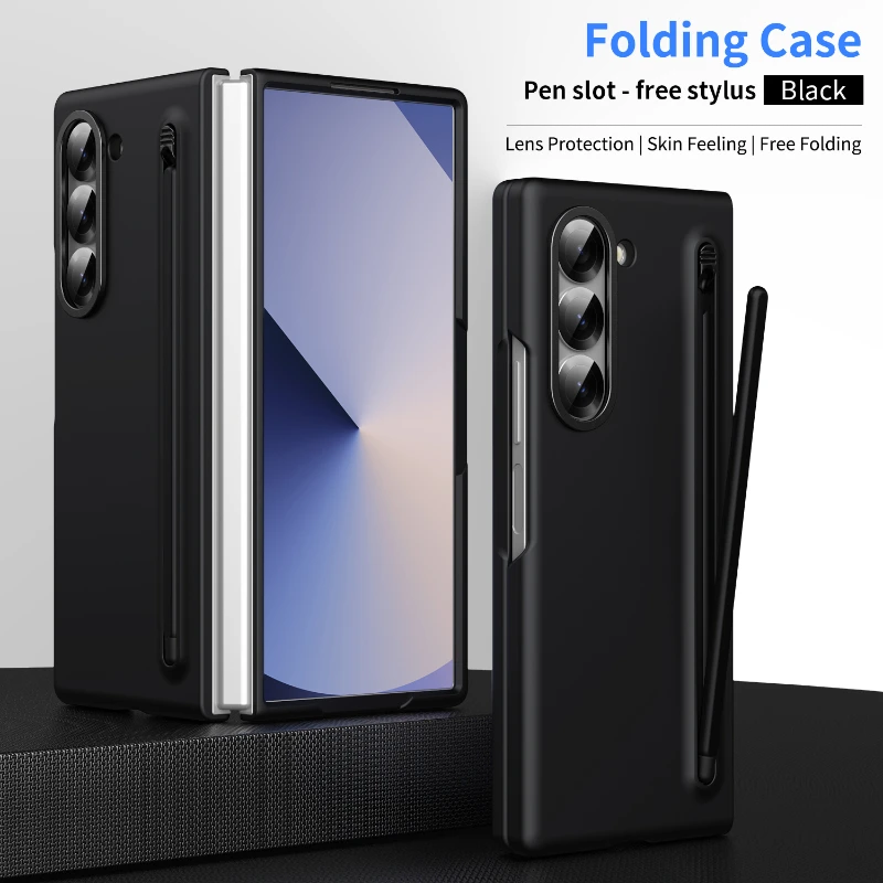 For Samsung Galaxy Z Fold 6 ZFold6 Case Matte Skin-Friendly With ...