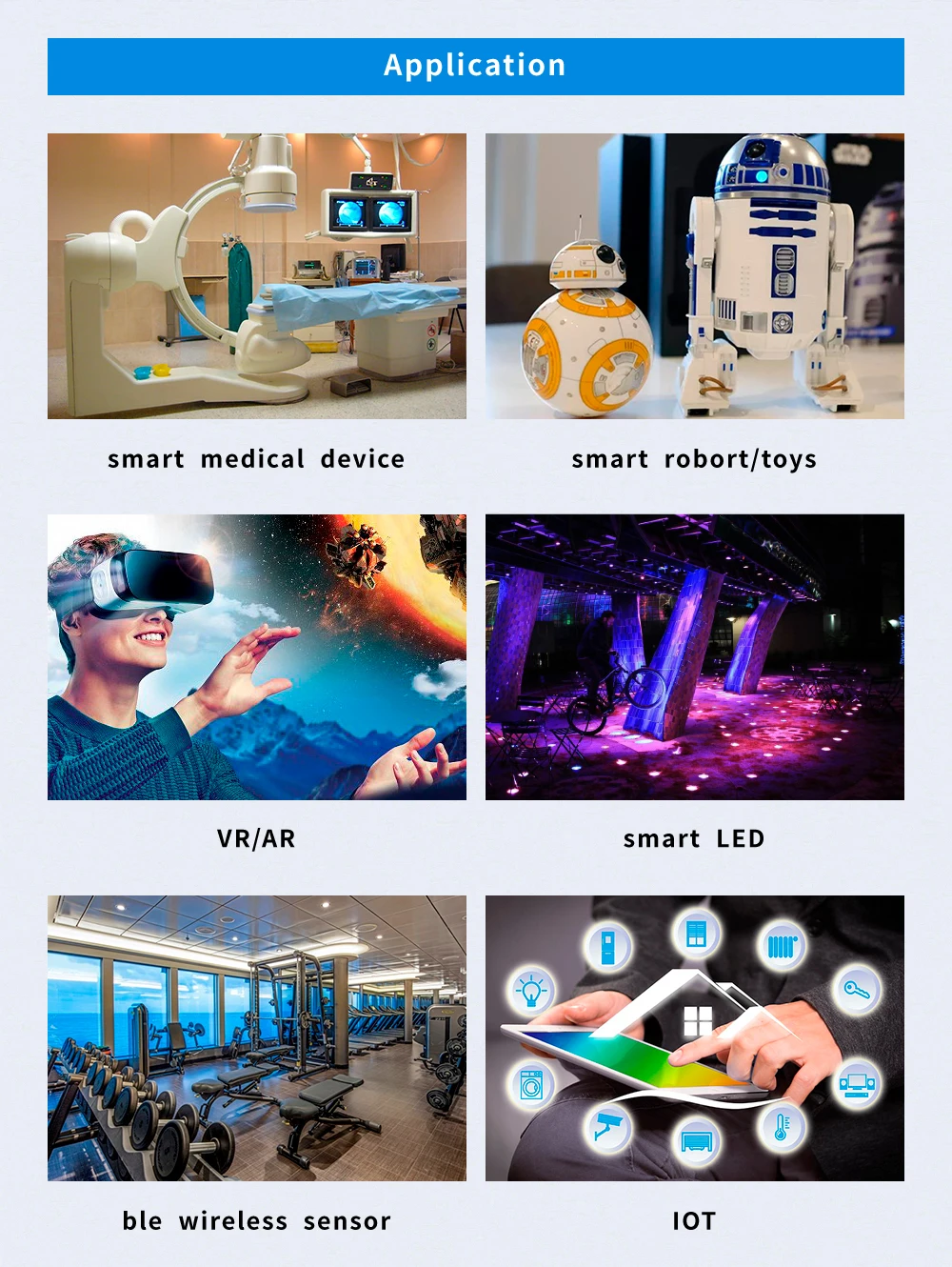 NRF52810 LIS2DH12 SHT30 LPS22HB Bluetooth Module BLE 5.0 Low Power ...