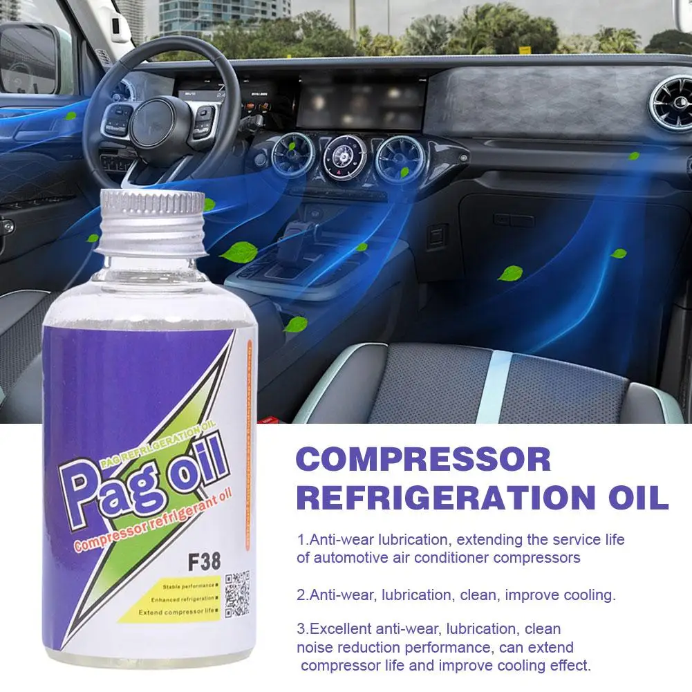 70ml-Automotive-Air-Conditioning-Compressor-PAG-Refrigerant-Oil-R134a ...