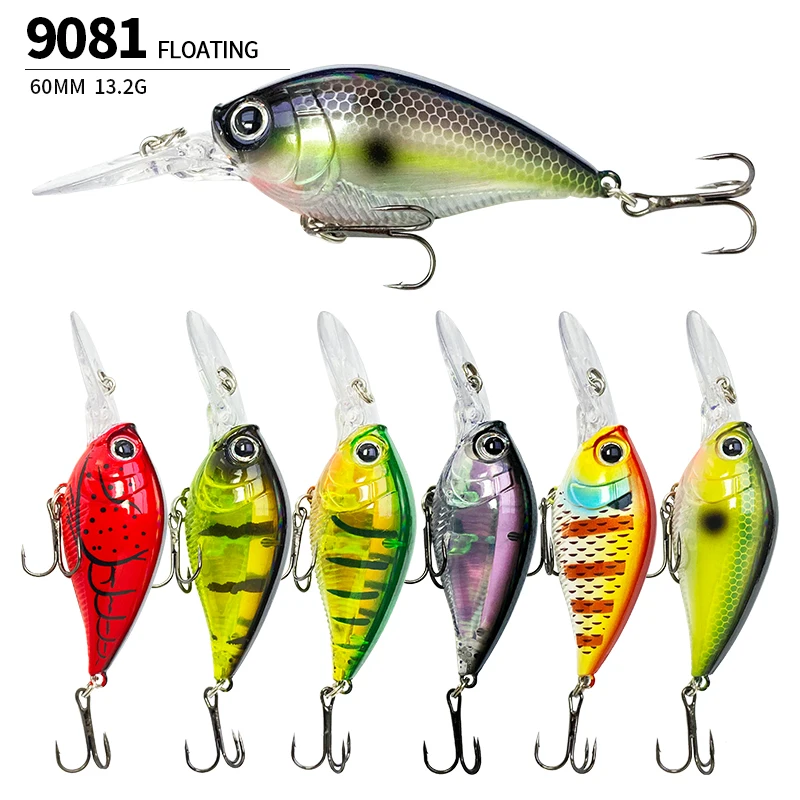 Floating-Crankbait-Lure-60mm-13-5g-Wobblers-for-Saltwater-Bass-Surface-Artificial-Hard-Baits ...