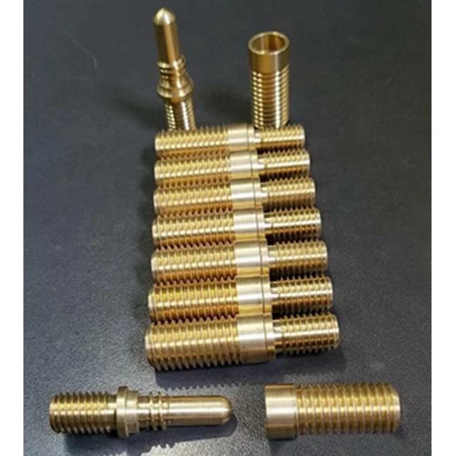 Snooker Cue Extension Joint And Insert Brass Cue Joint Threads Male And ...