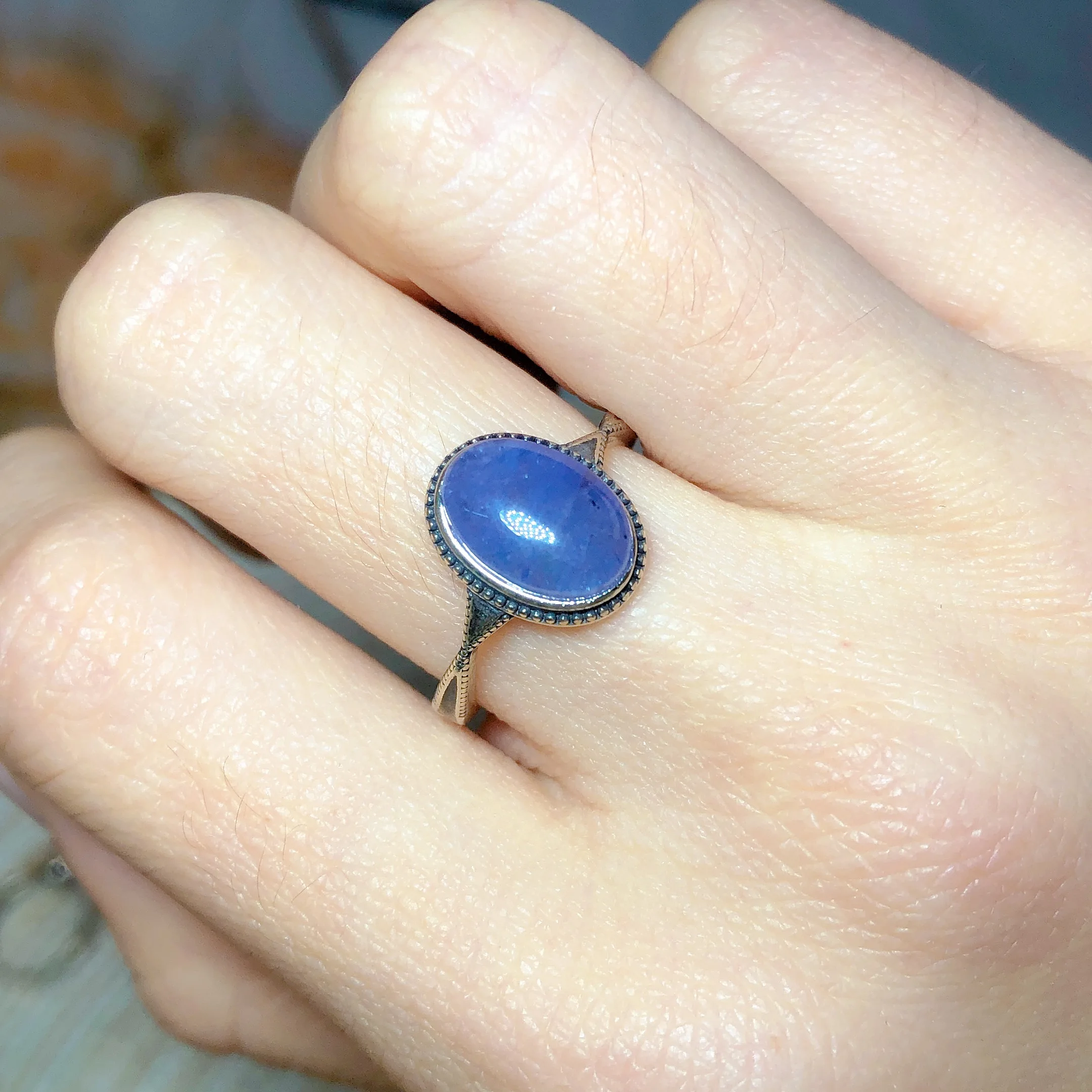 Natural-Crystals-Tanzanite-High-Quality-Women-Men-Gift-Adjustable ...