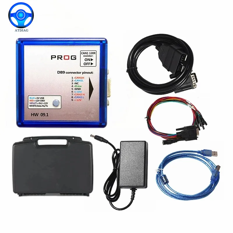 2023 novo lançamento IO PROG ecu programador bd9 pinout i/o terminal io ...