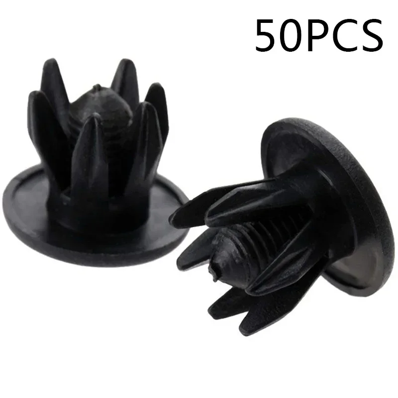 50PCS-10mm-Hole-Car-Rivet-Push-Clips-Retainer-Fender-Door-Trim-Panel ...