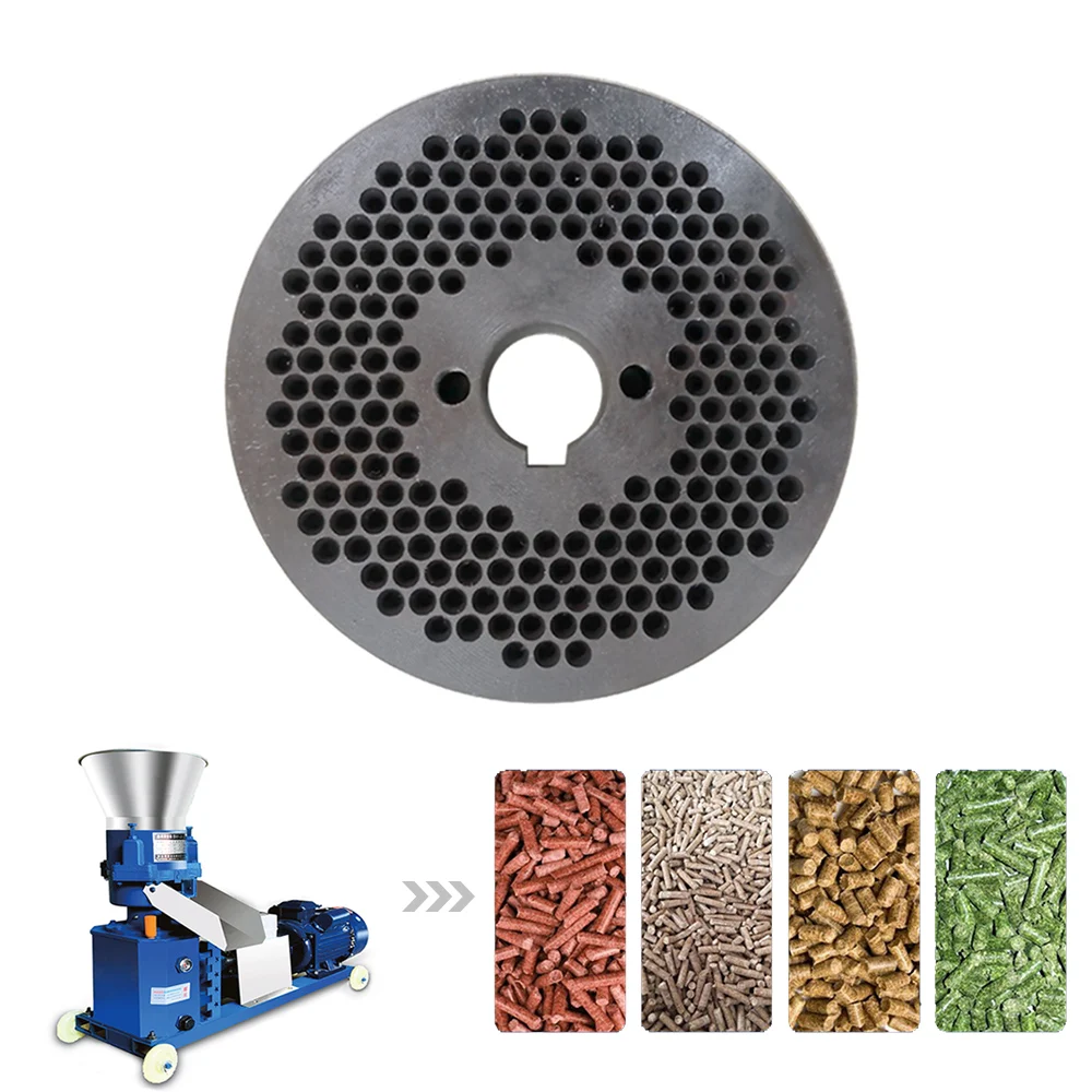Spare-Parts-Grinding-Die-Plate-Disc-Pellet-Mill-Stencil-For-Feed-Pellet ...