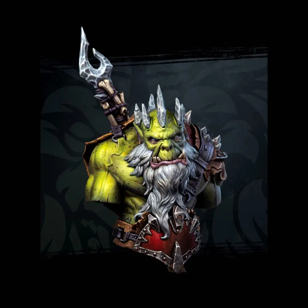 200mm Resin Model bust GK，Unassembled and unpainted kit