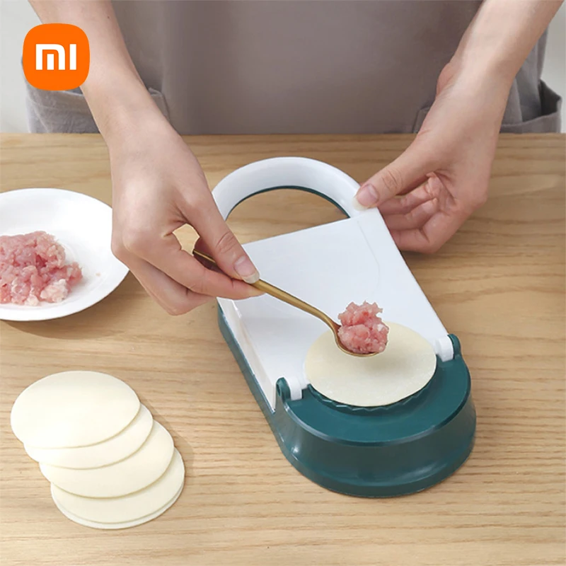 Xiaomi Dough Pressing Tool Set With Rolling Pink Dumpling Maker Mould ...