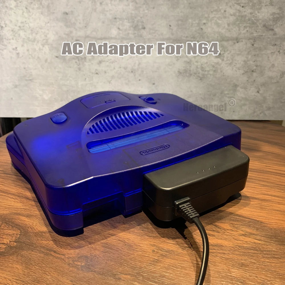 For-Nintendo-N64-AC-Adapter-Charger-Nintendo-64-Regulatory-Power ...