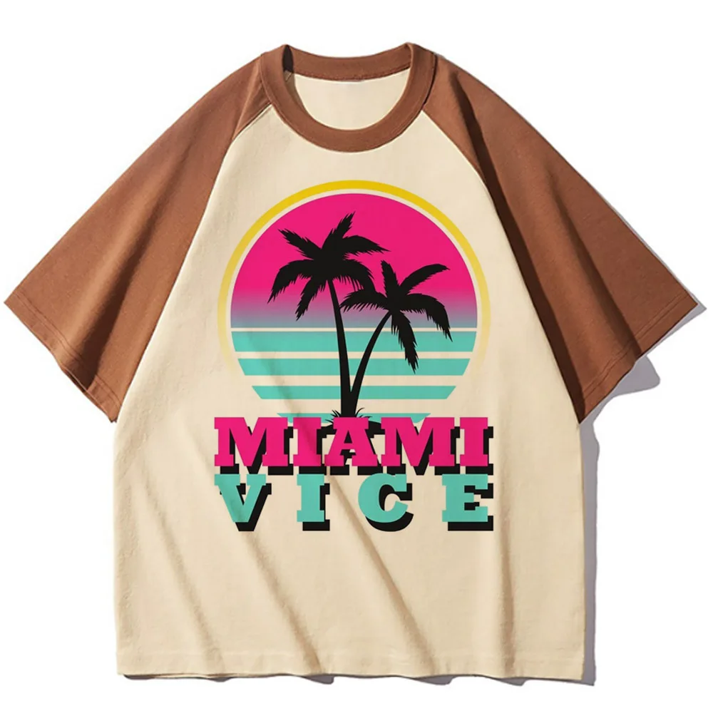 Miami-Vice-Tee-women-crew-neck-graphic-tee-funny-tshirt-female-2000s ...