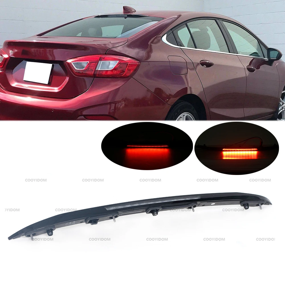 L-mpada-de-nevoeiro-traseira-para-Chevrolet-Cruze-3rd-High-Mount-luz-de ...