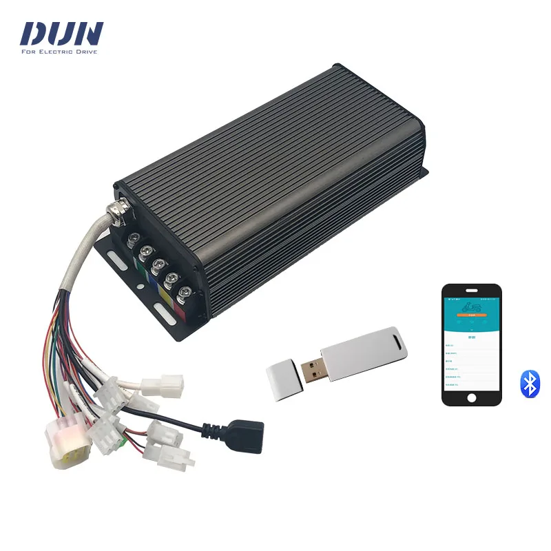 New-Update-SVMC7260-M-2KW-48V-72V-60A-Sine-Wave-Brushless-Motor-Controller-with-Bluetooth ...
