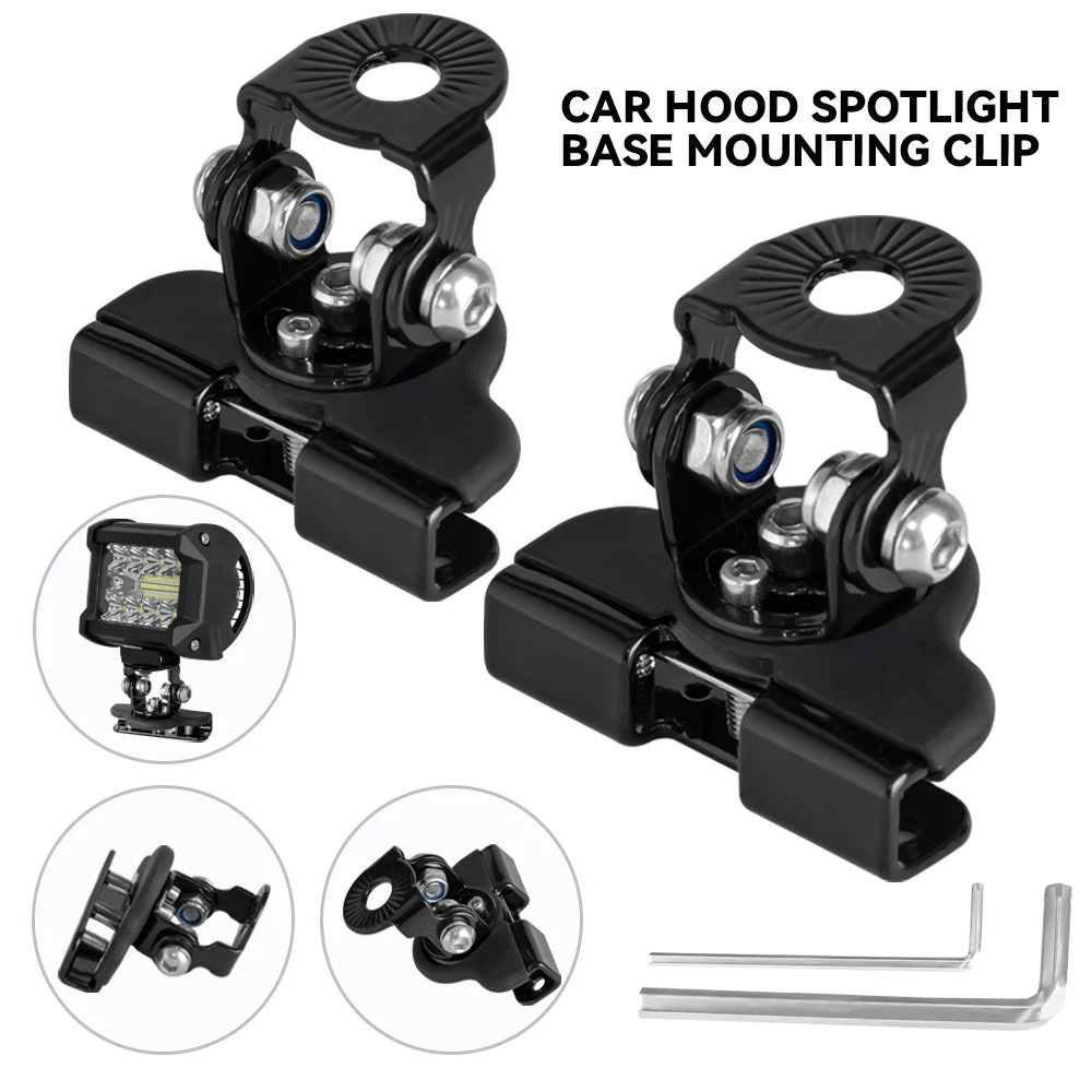 LED Light Bar Mounting Car Headlight Holder Flood Lights Clamp ...