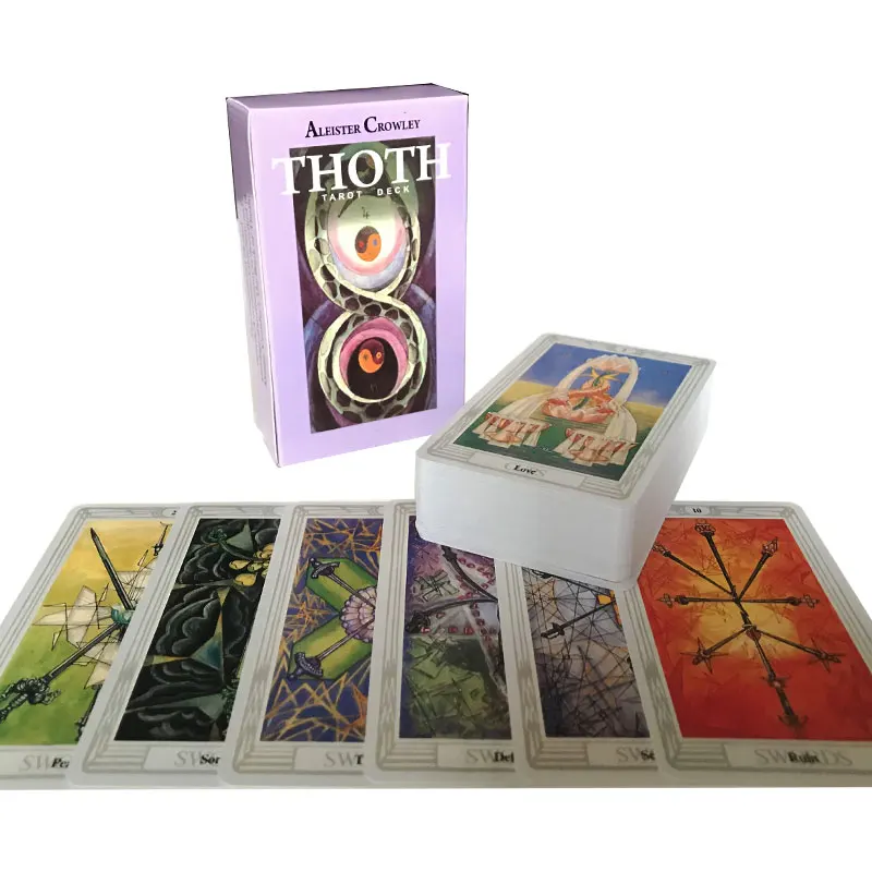 Hot-selling-Thoth-Tarot-Oracle-Card-Fate-Divination-Prophecy-Card ...