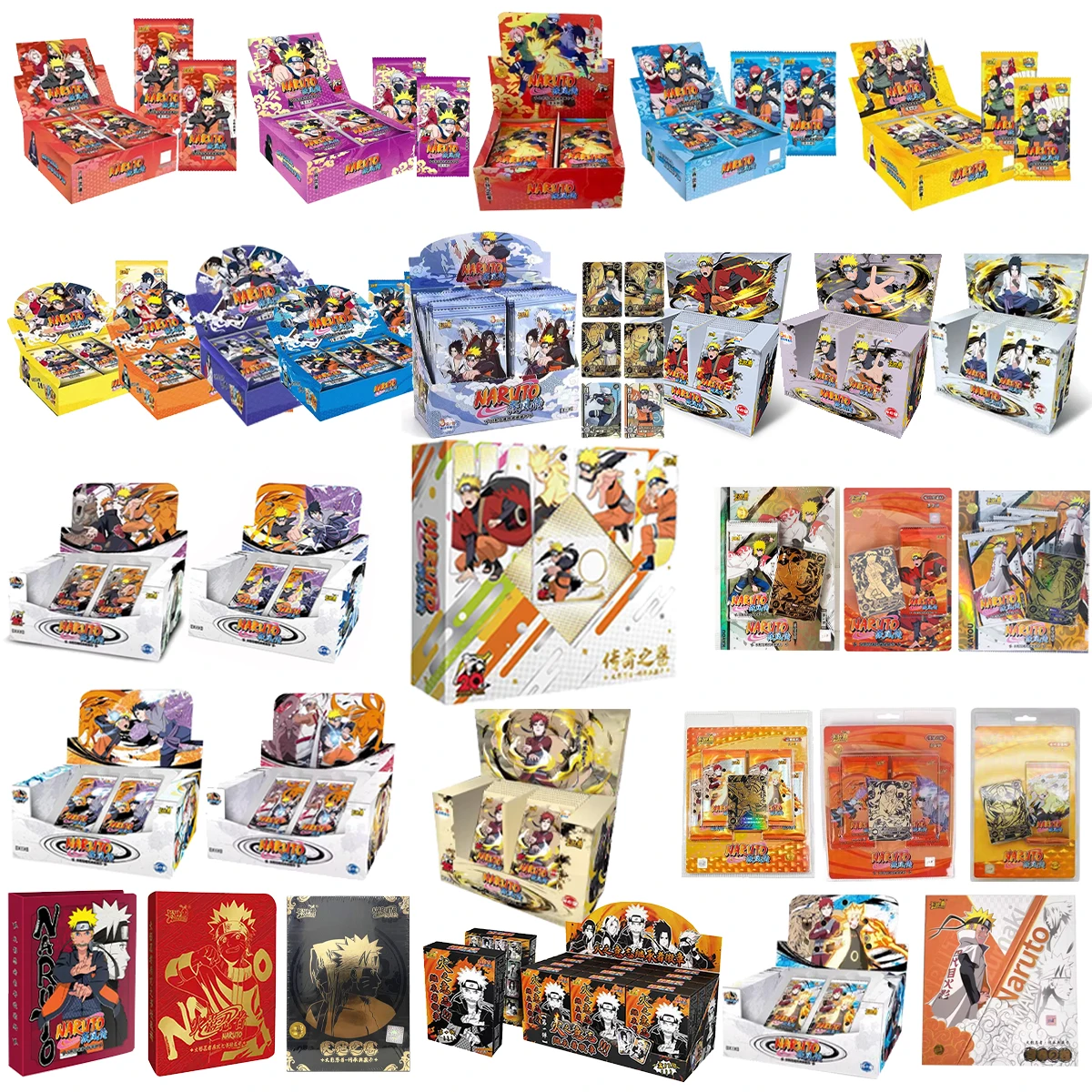 New-Full-Set-Naruto-Cards-KAYOU-T2-5-Highly-Rated-Out-Of-Print-Rare ...