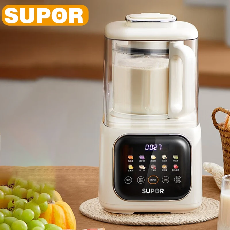 SUPOR-Food-Blender-Mixer-Soymilk-Maker-SP613S-Automatic-Cleaning-12H ...