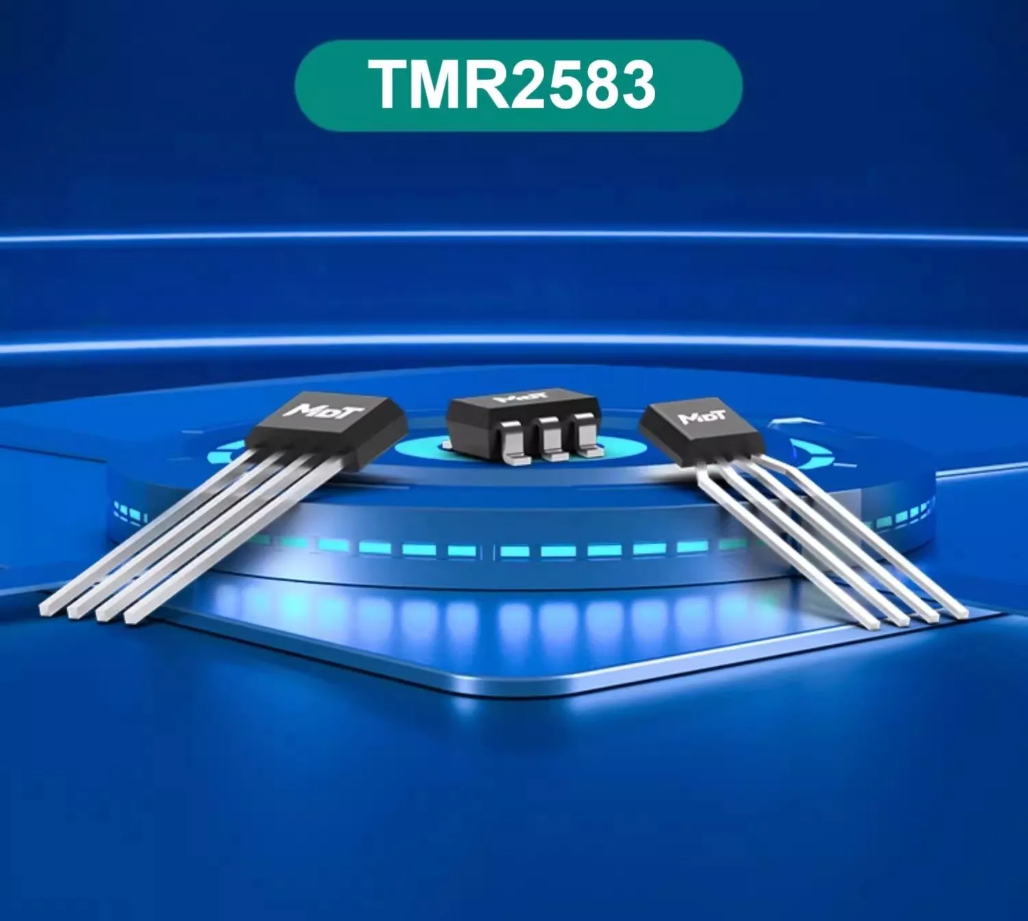 TMR2583 Z-axis vertical induction TMR linear magnetic sensor chip 10pcs ...