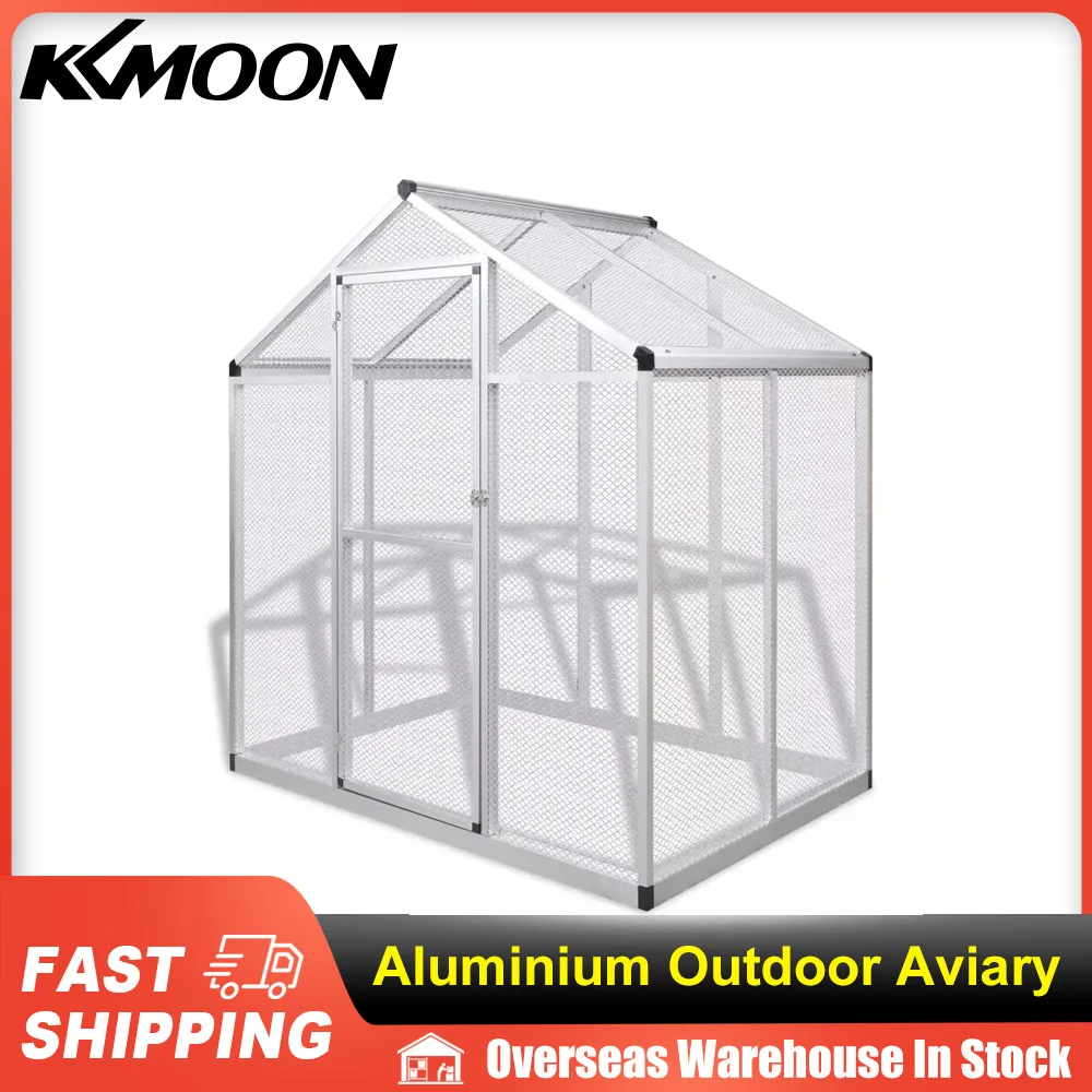 Outdoor-Aviary-Aluminium-70-1-x48-x76-4-Aluminum-Frame-Aluminum-Mesh ...