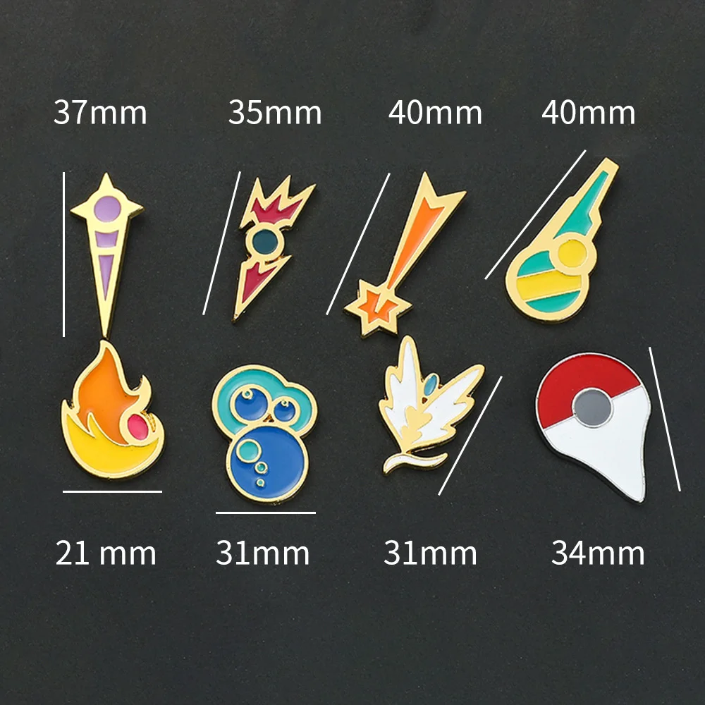 Pokemon Gym Badges Kalos