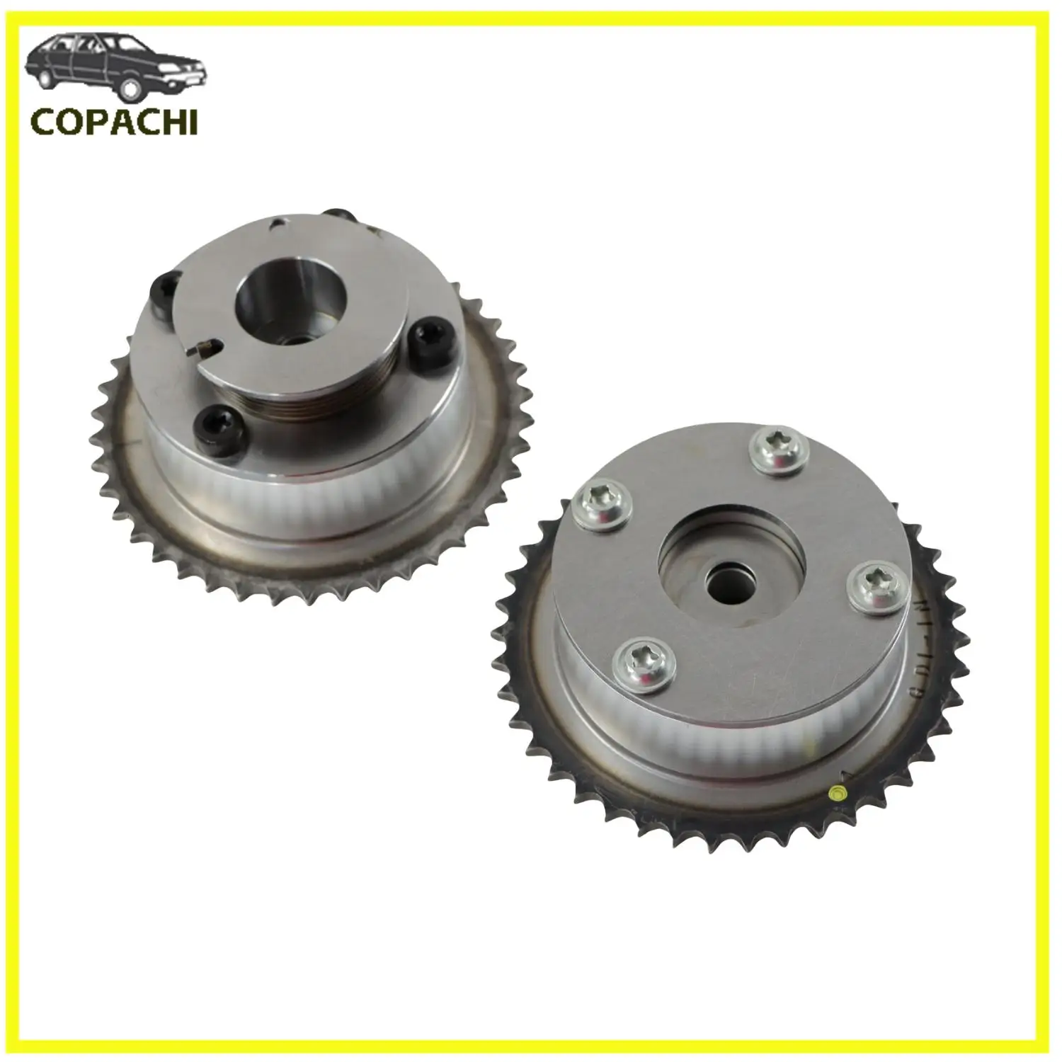 2pcs G4NC Engine Intake Exhaust CVVT Gear Set 24350-2E201 24370-2E200 ...