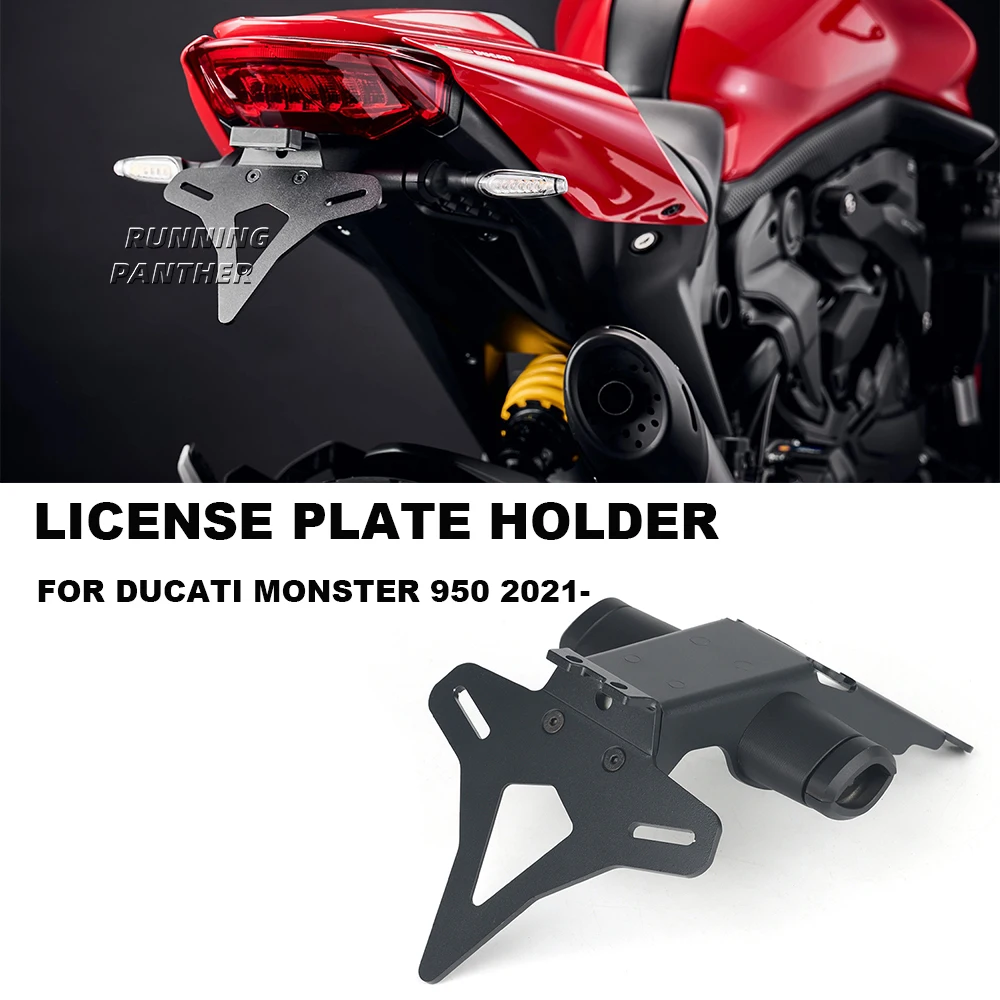 Motorcycle-Rear-Short-Tail-Stock-License-Plate-Holder-Tailstock-Bracket ...