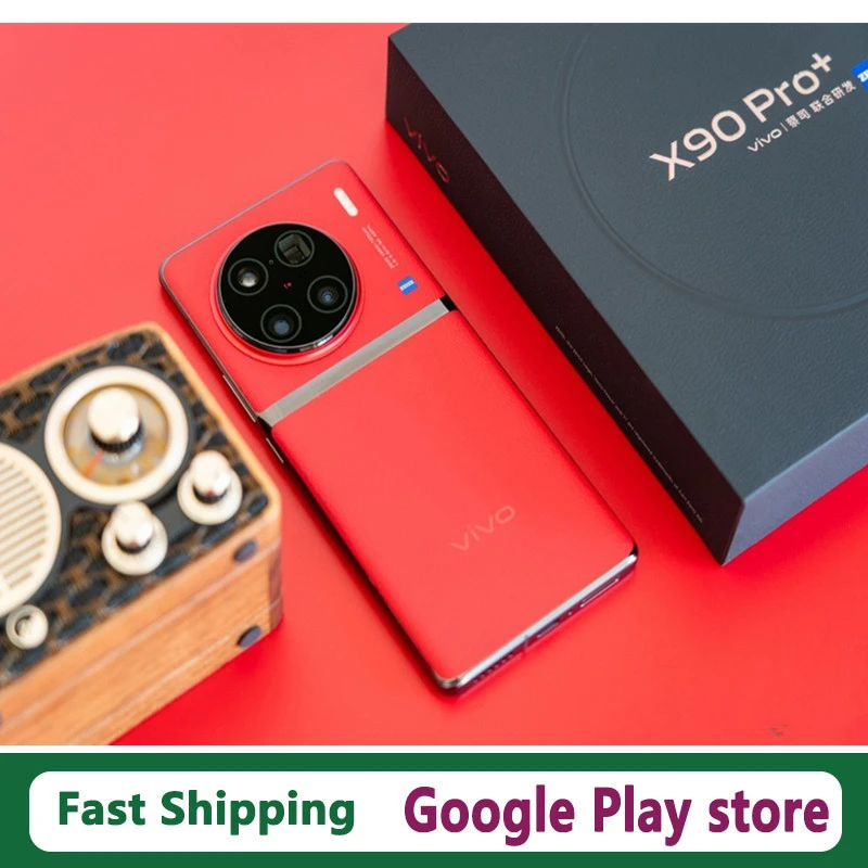 DHL Fast Delivery Vivo X90 Pro+ Plus 5G Cell Phone Wireless Charge 6.78 ...