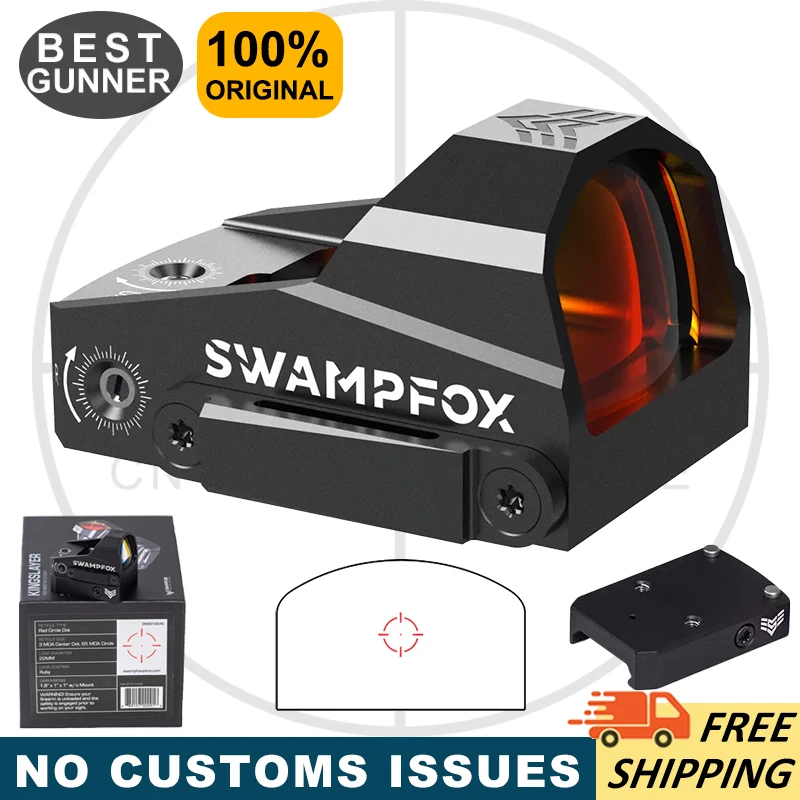 Original-Swampfox-KINGSLAYER-1X22mm-3MOA-Red-Dot-Sight-RMR-Footprint ...