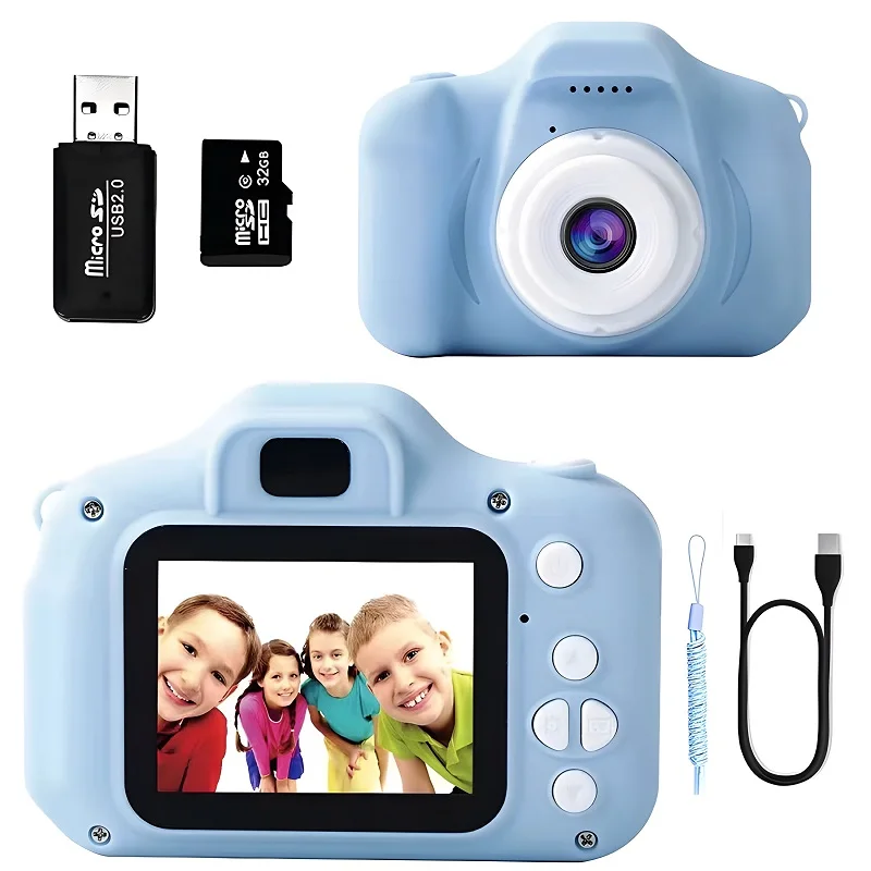 Children Mini Camera Digital Rechargeable Cameras Toddler Educational ...
