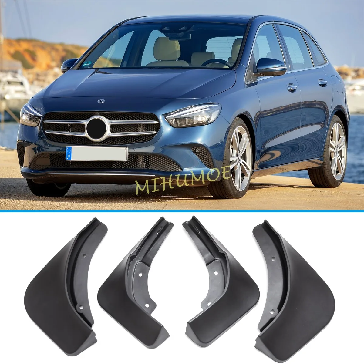 Car-Splash-Guard-Mud-Flap-Fender-For-2019-2023-Mercedes-Benz-B-Class ...