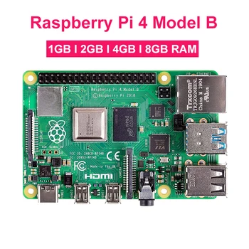Original Raspberry Pi 4 1GB 2GB 4GB 8GB RAM 64bit QuadCore Cortex-A72 1 ...