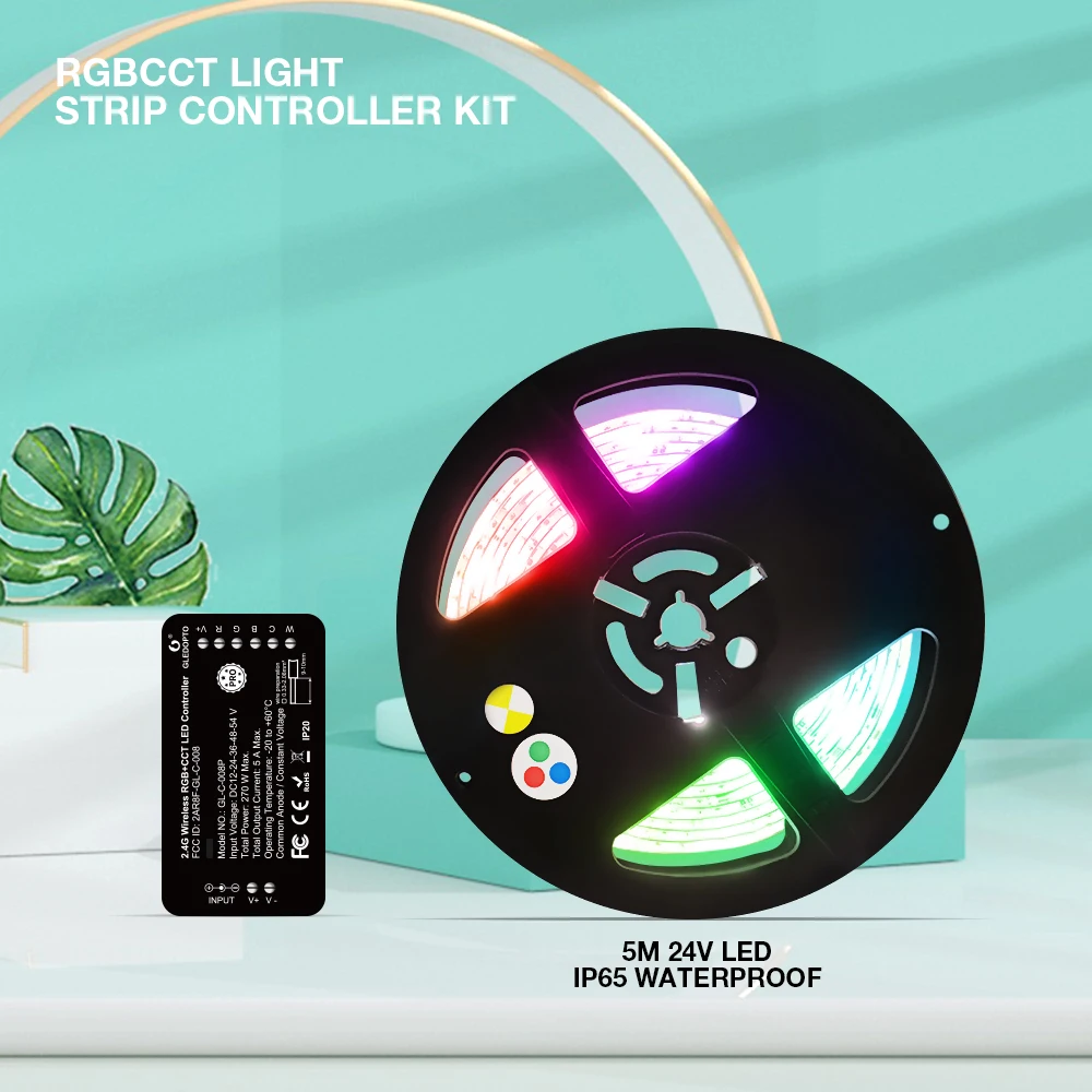 Zigbee LED Controller 12V 54V RGBCCT/RGBW/RGBCW/Dimmer Smart LED Strip ...