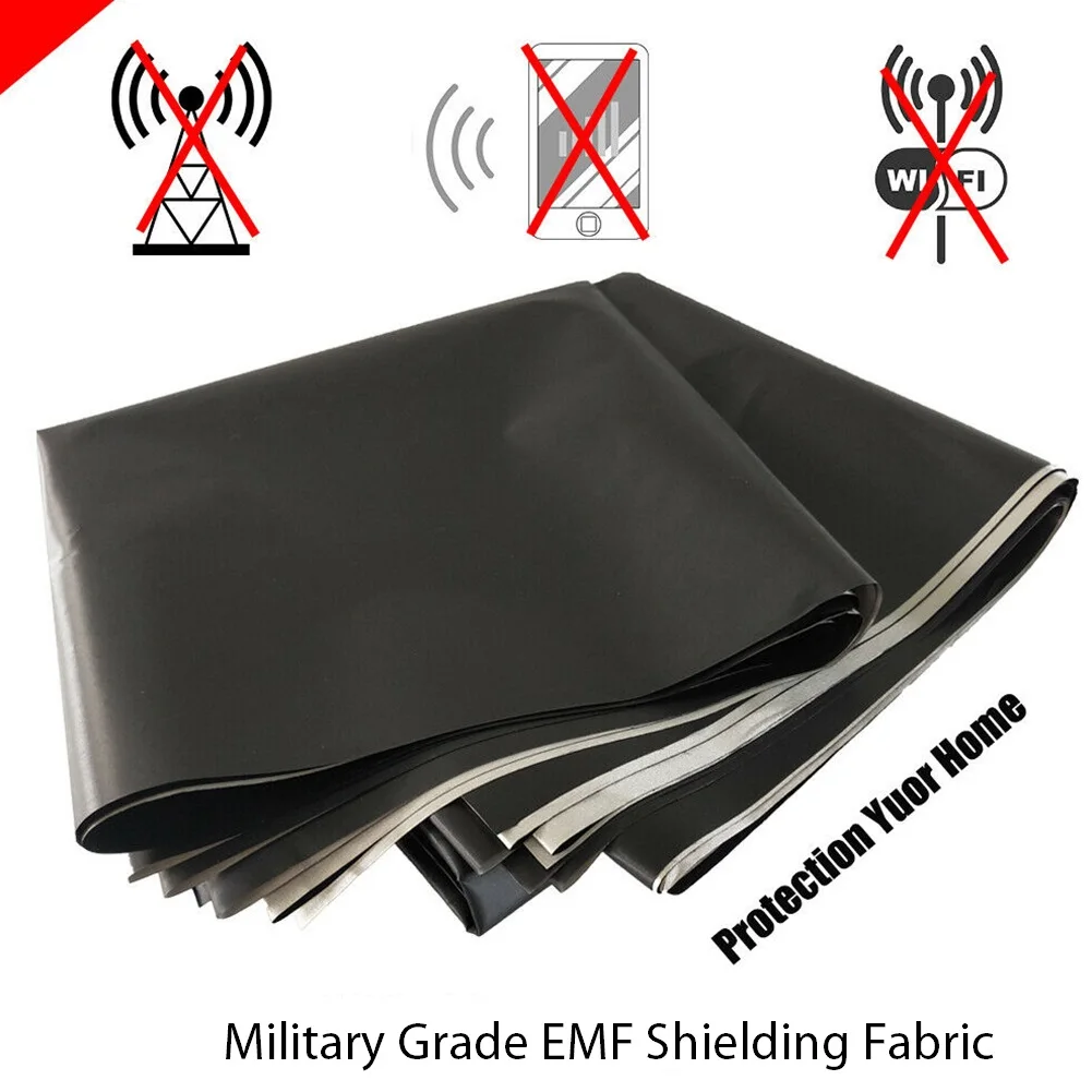 EMF Shielding Fabric Military Grade Anti Radiation Protection Faraday ...