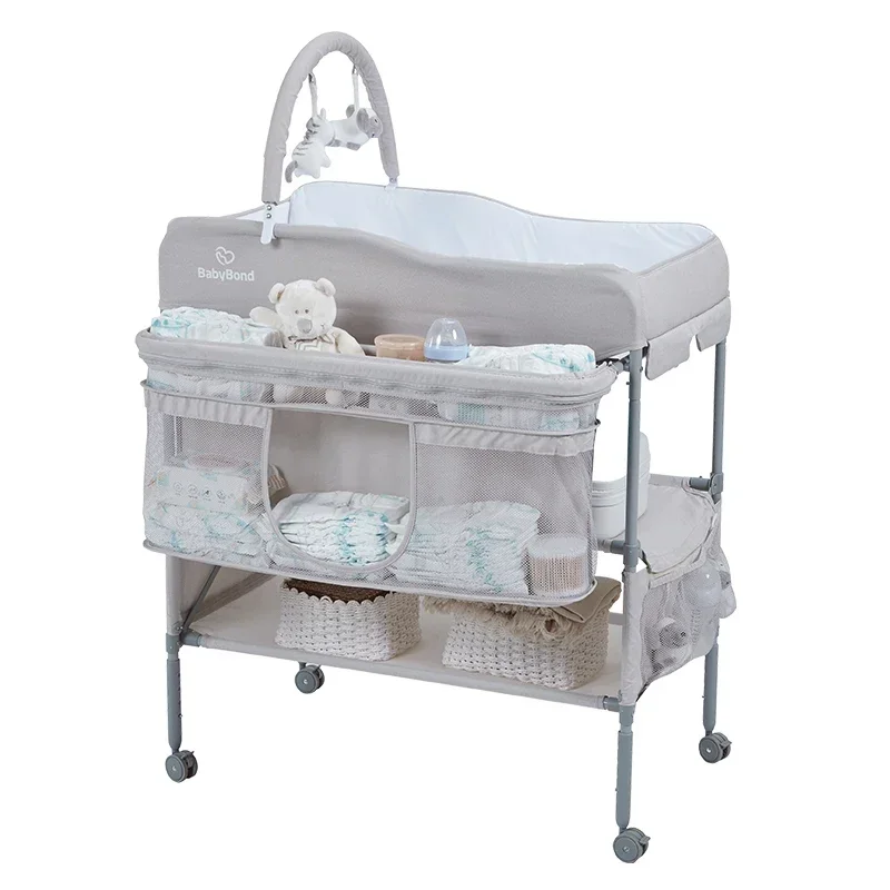 Baby-Diaper-Table-Multifunctional-Shelving-on-Wheels-Amazon-s-Hot ...