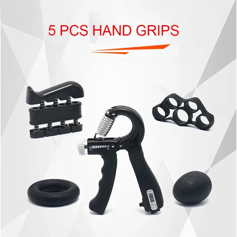 5pcs-Fitness-Hand-Grips-Set-With-Counter-Adjustable-Strength-Finger ...