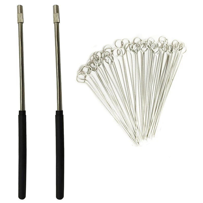 2PCS-Reusable-Inoculating-Loop-Holders-With-50Pcs-10UL-Nichrome-Needle ...