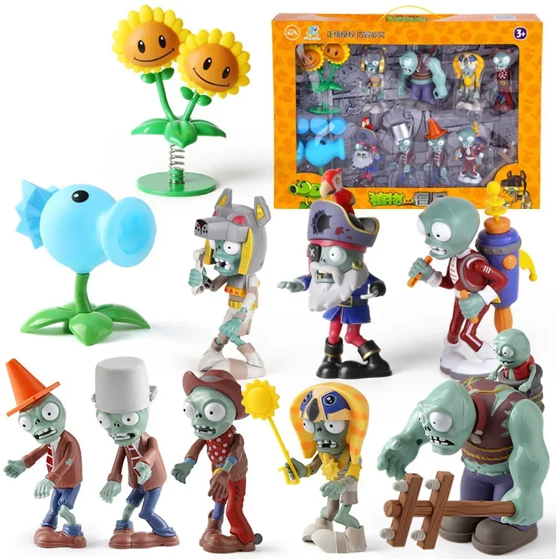Neue-Pflanzen-gegen-Zombies-2-Spielzeug-Set-Anime-Action-figuren ...